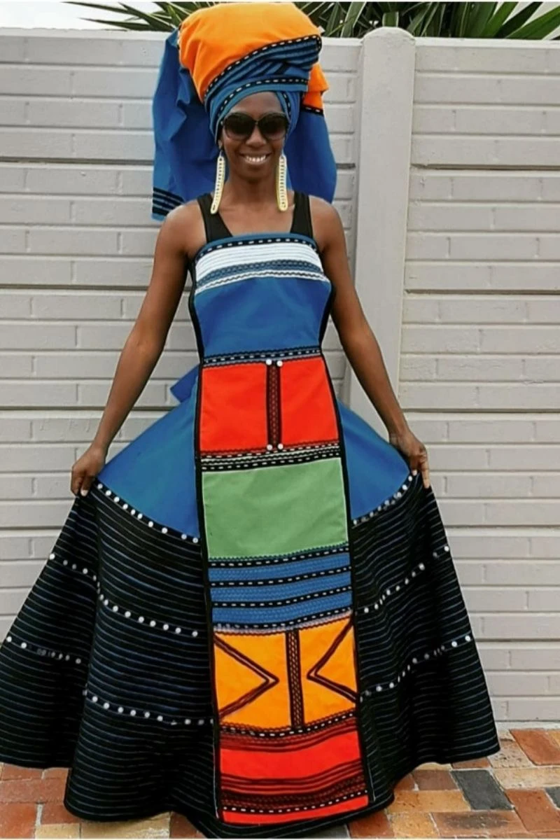 Umbhaco Xhosa Attire | Order Worldwide