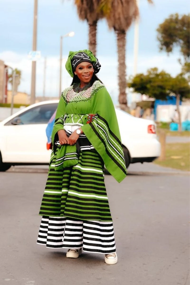 Umbhaco Xhosa Attire | Order Worldwide